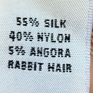 Chaus | Sweaters | Chaus Women Floral Rabbit Hair Cardigan Diamond 3xl ...